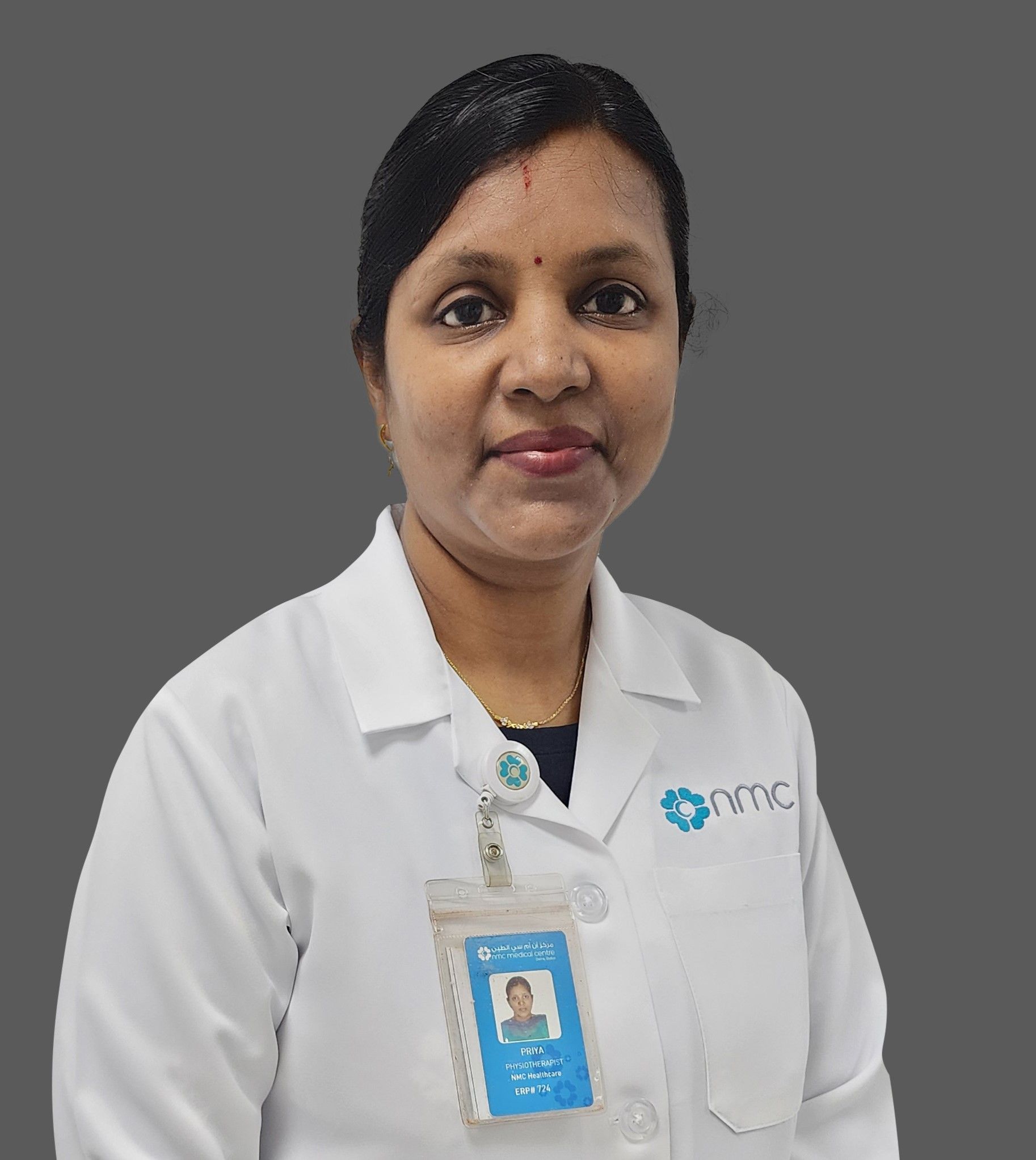 Ms Priya Chinnadurai | Physiotherapist | NMC HealthCare